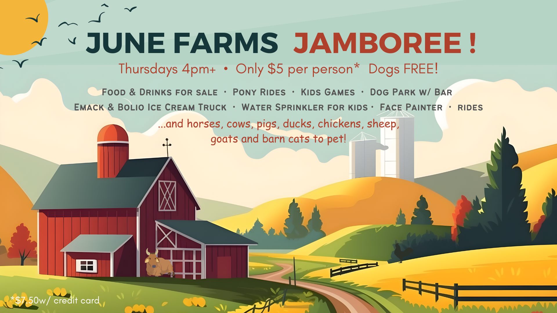 Events from August 27 – September 1 – June Farms